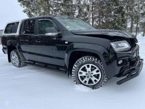 Black Volkswagen Amarok 2015 in Kaunas, with an engine capacity of 1.97 L and mileage of 143 thousand km for 8950 €, photo 8 on AUTOMOTO.COM.LV