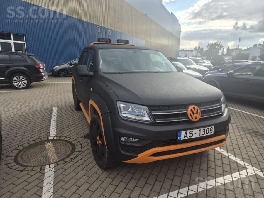 Melns Volkswagen Amarok 2015 Rīga, ar dzinēja tilpumu 2.00 L un nobraukumu 260 tūkst. km par 18500 €, foto 3 vietnē AUTOMOTO.COM.LV