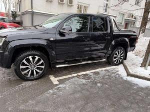 Melns Volkswagen Amarok 2016 Kauņa, ar dzinēja tilpumu 2.97 L un nobraukumu 304 tūkst. km par 14500 €, foto 2 vietnē AUTOMOTO.COM.LV