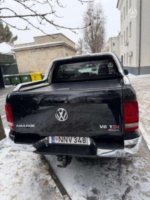 Melns Volkswagen Amarok 2016 Kauņa, ar dzinēja tilpumu 2.97 L un nobraukumu 304 tūkst. km par 14500 €, foto 4 vietnē AUTOMOTO.COM.LV