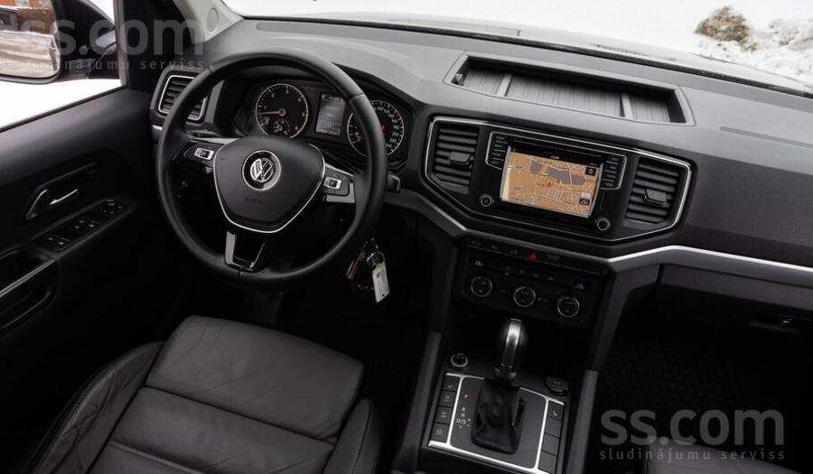 Melns Volkswagen Amarok 2016 Rīga, ar dzinēja tilpumu 3.00 L un nobraukumu 0 tūkst. km par 20400 €, foto 13 vietnē AUTOMOTO.COM.LV