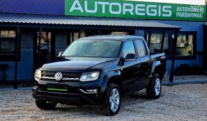 Black Volkswagen Amarok 2016 in Kretinga, with an engine capacity of 2.00 L and mileage of 211 thousand km for 16399 €, photo  on AUTOMOTO.COM.LV