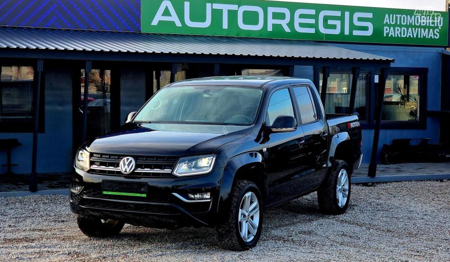 Melns Volkswagen Amarok 2016 Kretinga, ar dzinēja tilpumu 2.00 L un nobraukumu 211 tūkst. km par 16399 €, foto 1 vietnē AUTOMOTO.COM.LV