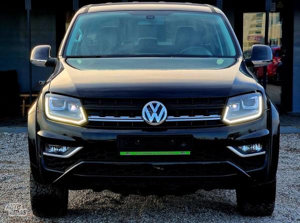 Black Volkswagen Amarok 2016 in Kretinga, with an engine capacity of 2.00 L and mileage of 211 thousand km for 16399 €, photo 5 on AUTOMOTO.COM.LV