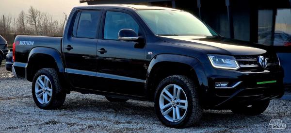 Black Volkswagen Amarok 2016 in Kretinga, with an engine capacity of 2.00 L and mileage of 211 thousand km for 16399 €, photo 9 on AUTOMOTO.COM.LV