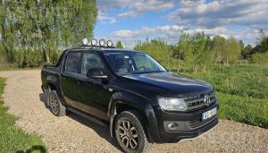 Melns Volkswagen Amarok 2016 Madona, ar dzinēja tilpumu 2.00 L un nobraukumu 219 tūkst. km par 13900 €, foto 3 vietnē AUTOMOTO.COM.LV
