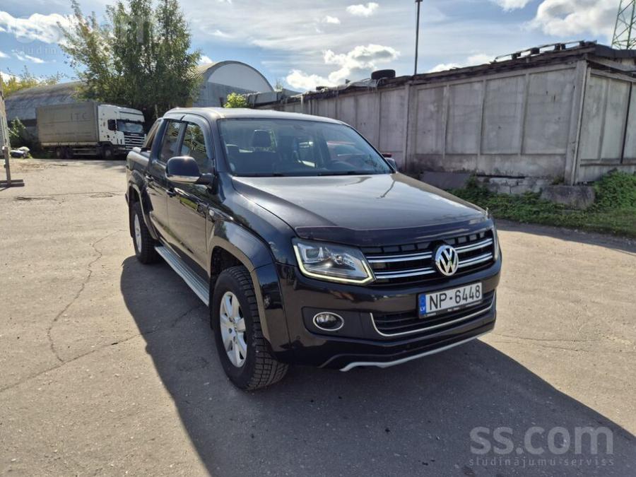 Melns Volkswagen Amarok 2016 Rīga, ar dzinēja tilpumu 2.00 L un nobraukumu 263 tūkst. km par 14990 €, foto 3 vietnē AUTOMOTO.COM.LV