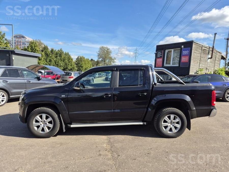 Melns Volkswagen Amarok 2016 Rīga, ar dzinēja tilpumu 2.00 L un nobraukumu 263 tūkst. km par 14990 €, foto 6 vietnē AUTOMOTO.COM.LV