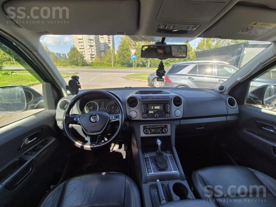 Melns Volkswagen Amarok 2016 Rīga, ar dzinēja tilpumu 2.00 L un nobraukumu 263 tūkst. km par 14990 €, foto 13 vietnē AUTOMOTO.COM.LV