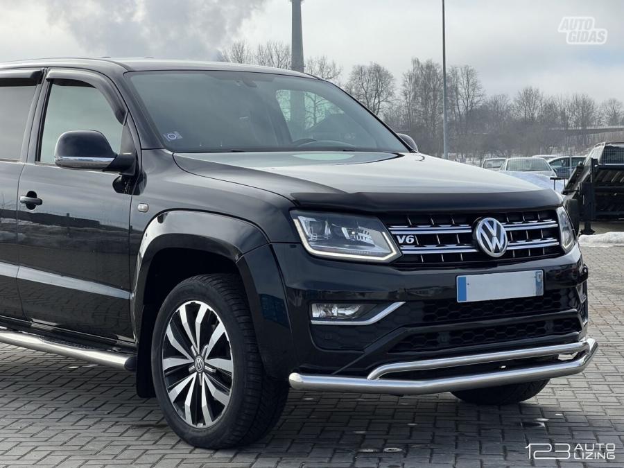 Melns Volkswagen Amarok 2017 Tauragė, ar dzinēja tilpumu 3.00 L un nobraukumu 246 tūkst. km par 16900 €, foto 5 vietnē AUTOMOTO.COM.LV