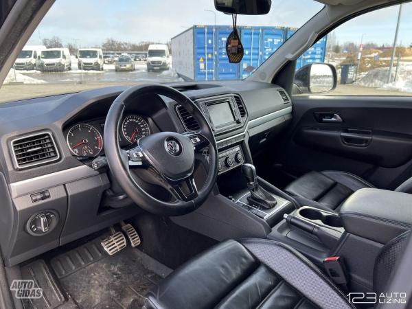 Black Volkswagen Amarok 2017 in Taurage, with an engine capacity of 3.00 L and mileage of 246 thousand km for 16900 €, photo 9 on AUTOMOTO.COM.LV