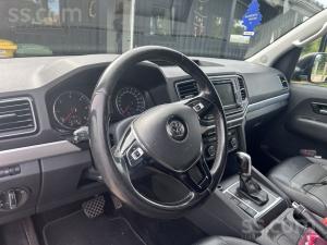 Black Volkswagen Amarok 2017 in Riga, with an engine capacity of 3.00 L and mileage of 316 thousand km for 13100 €, photo  on AUTOMOTO.COM.LV