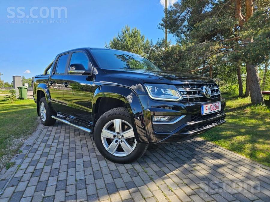 Melns Volkswagen Amarok 2018 Rīga, ar dzinēja tilpumu 3.00 L un nobraukumu 240 tūkst. km par 20777 €, foto 1 vietnē AUTOMOTO.COM.LV