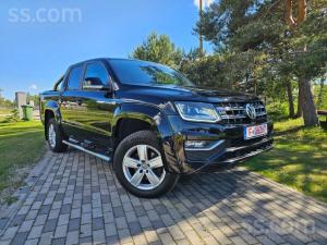 Melns Volkswagen Amarok 2018 Rīga, ar dzinēja tilpumu 3.00 L un nobraukumu 240 tūkst. km par 20777 €, foto  vietnē AUTOMOTO.COM.LV