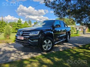 Black Volkswagen Amarok 2018 in Riga, with an engine capacity of 3.00 L and mileage of 240 thousand km for 20777 €, photo 11 on AUTOMOTO.COM.LV