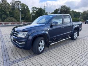 Volkswagen Amarok 2019 in Riga on AUTOMOTO.COM.LV Black Volkswagen Amarok 2019 in Riga, with an engine capacity of 3.00 L and mileage of 151 thousand km for 19900 €, photo 1 on AUTOMOTO.COM.LV