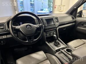 Black Volkswagen Amarok 2020 in Riga, with an engine capacity of 3.00 L and mileage of 58 thousand km for 24900 €, photo 15 on AUTOMOTO.COM.LV