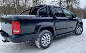 Black Volkswagen Amarok 2021 in Vilnius, with an engine capacity of 1.97 L and mileage of 365 thousand km for 11500 €, photo 5 on AUTOMOTO.COM.LV