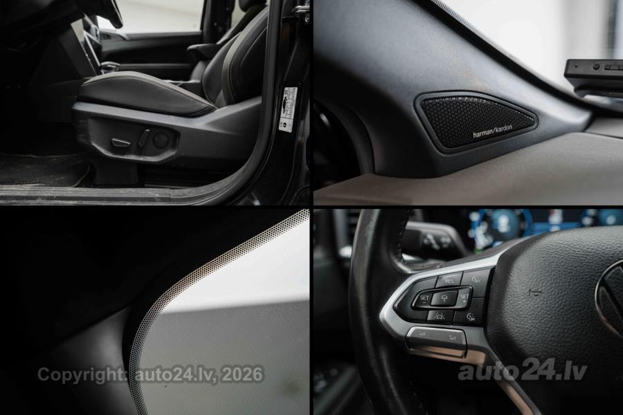 Black Volkswagen Amarok 2024 in Tallinn, with an engine capacity of 3.00 L and mileage of 38 thousand km for 56000 €, photo 15 on AUTOMOTO.COM.LV