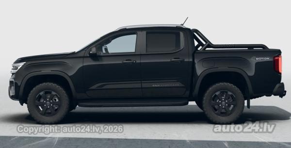 Black Volkswagen Amarok 2026 in Parnu, with an engine capacity of 3.00 L and mileage of 0 thousand km for 59034 €, photo 3 on AUTOMOTO.COM.LV