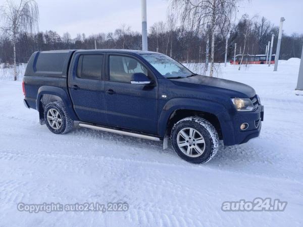 Blue Volkswagen Amarok 2014 in Tartu, with an engine capacity of 2.00 L and mileage of 202 thousand km for 10900 €, photo 4 on AUTOMOTO.COM.LV