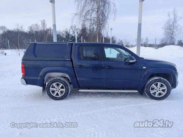 Blue Volkswagen Amarok 2014 in Tartu, with an engine capacity of 2.00 L and mileage of 202 thousand km for 10900 €, photo 5 on AUTOMOTO.COM.LV