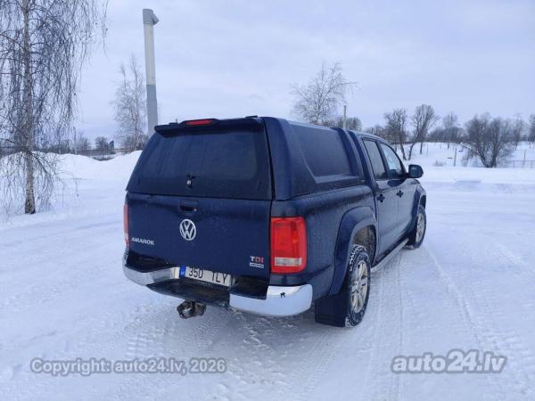 Blue Volkswagen Amarok 2014 in Tartu, with an engine capacity of 2.00 L and mileage of 202 thousand km for 10900 €, photo 6 on AUTOMOTO.COM.LV