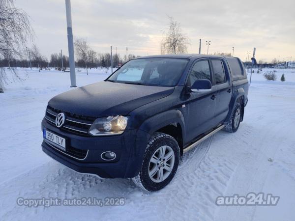 Blue Volkswagen Amarok 2014 in Tartu, with an engine capacity of 2.00 L and mileage of 202 thousand km for 10900 €, photo 10 on AUTOMOTO.COM.LV