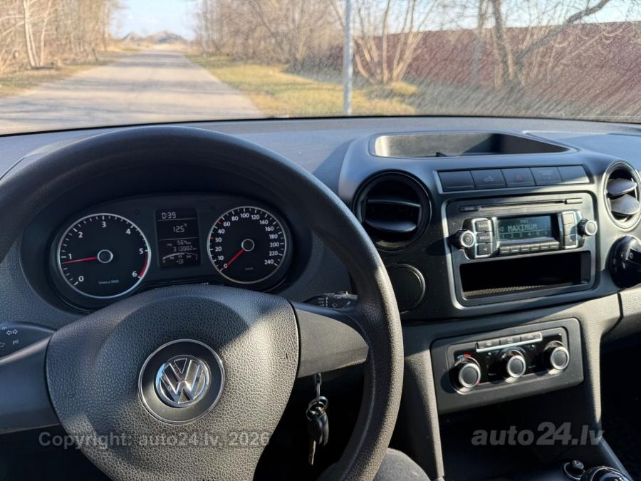 Blue Volkswagen Amarok 2014 in Kohtla-Jarve, with an engine capacity of 2.00 L and mileage of 310 thousand km for 8200 €, photo 8 on AUTOMOTO.COM.LV