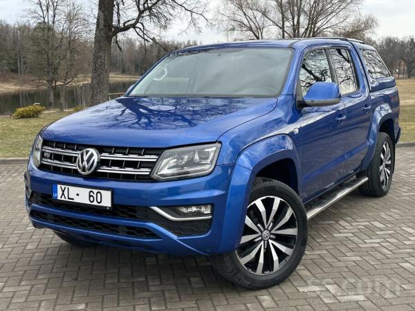 Zils Volkswagen Amarok 2016 Valmiera, ar dzinēja tilpumu 3.00 L un nobraukumu 200 tūkst. km par 21400 €, foto 1 vietnē AUTOMOTO.COM.LV
