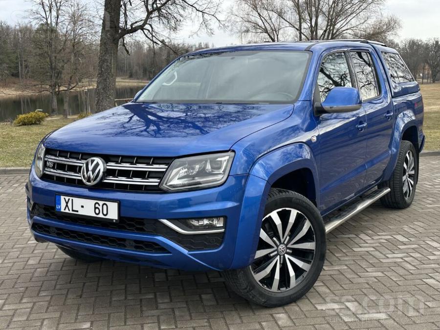 Zils Volkswagen Amarok 2016 Valmiera, ar dzinēja tilpumu 3.00 L un nobraukumu 200 tūkst. km par 21400 €, foto 1 vietnē AUTOMOTO.COM.LV