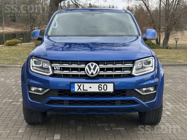 Zils Volkswagen Amarok 2016 Valmiera, ar dzinēja tilpumu 3.00 L un nobraukumu 200 tūkst. km par 21400 €, foto 2 vietnē AUTOMOTO.COM.LV