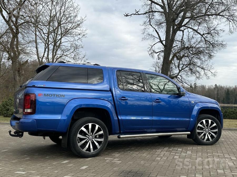 Zils Volkswagen Amarok 2016 Valmiera, ar dzinēja tilpumu 3.00 L un nobraukumu 200 tūkst. km par 21400 €, foto 5 vietnē AUTOMOTO.COM.LV