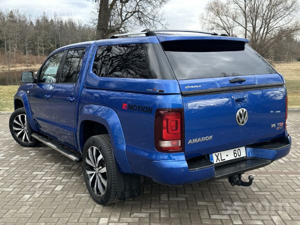 Zils Volkswagen Amarok 2016 Valmiera, ar dzinēja tilpumu 3.00 L un nobraukumu 200 tūkst. km par 21400 €, foto 6 vietnē AUTOMOTO.COM.LV