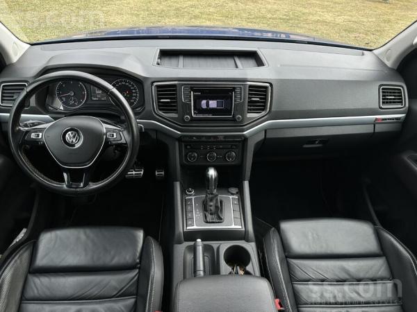 Zils Volkswagen Amarok 2016 Valmiera, ar dzinēja tilpumu 3.00 L un nobraukumu 200 tūkst. km par 21400 €, foto 7 vietnē AUTOMOTO.COM.LV