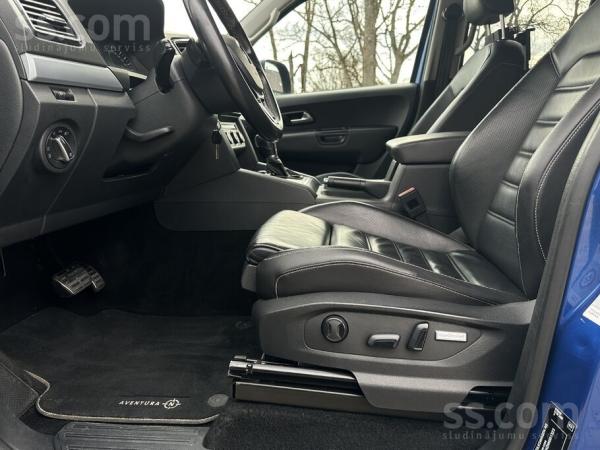 Zils Volkswagen Amarok 2016 Valmiera, ar dzinēja tilpumu 3.00 L un nobraukumu 200 tūkst. km par 21400 €, foto 8 vietnē AUTOMOTO.COM.LV