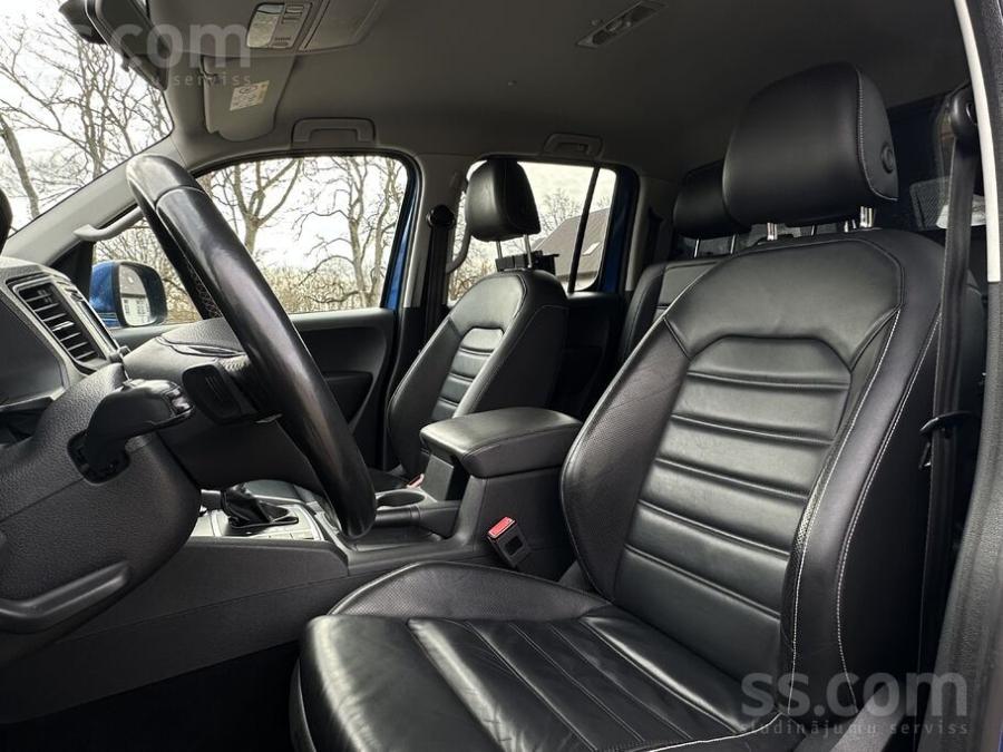 Zils Volkswagen Amarok 2016 Valmiera, ar dzinēja tilpumu 3.00 L un nobraukumu 200 tūkst. km par 21400 €, foto 12 vietnē AUTOMOTO.COM.LV