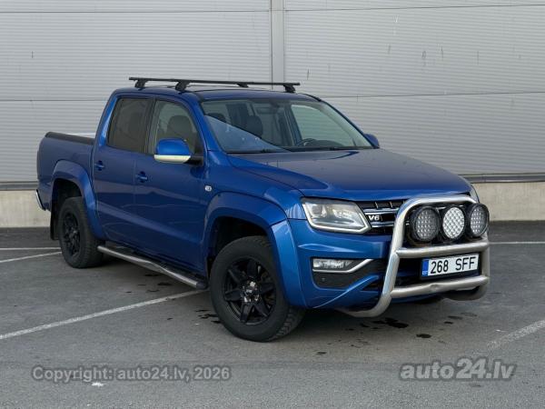 Blue Volkswagen Amarok 2017 in Tartu, with an engine capacity of 3.00 L and mileage of 339 thousand km for 12500 €, photo 3 on AUTOMOTO.COM.LV