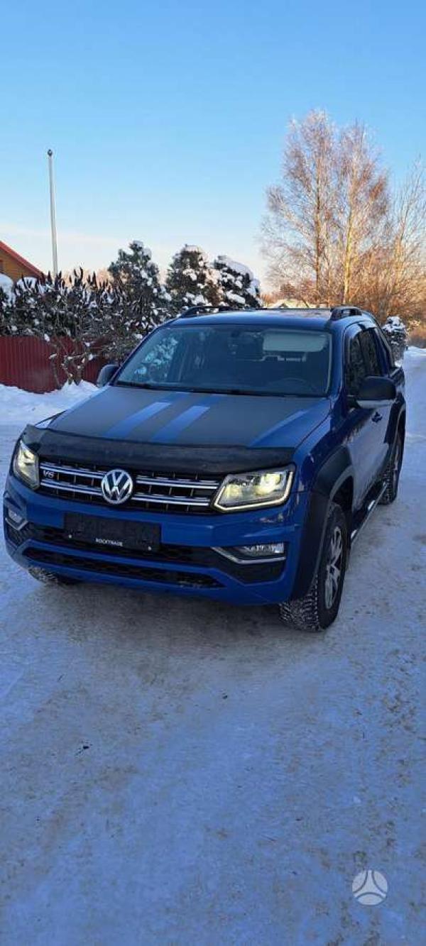Zils Volkswagen Amarok 2018 Šalčininkai, ar dzinēja tilpumu 2.97 L un nobraukumu 137 tūkst. km par 23000 €, foto 5 vietnē AUTOMOTO.COM.LV