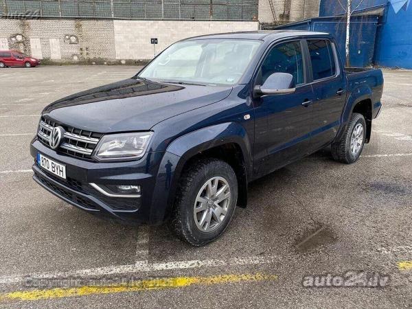 Blue Volkswagen Amarok 2018 in Tallinn, with an engine capacity of 3.00 L and mileage of 249 thousand km for 19900 €, photo 2 on AUTOMOTO.COM.LV