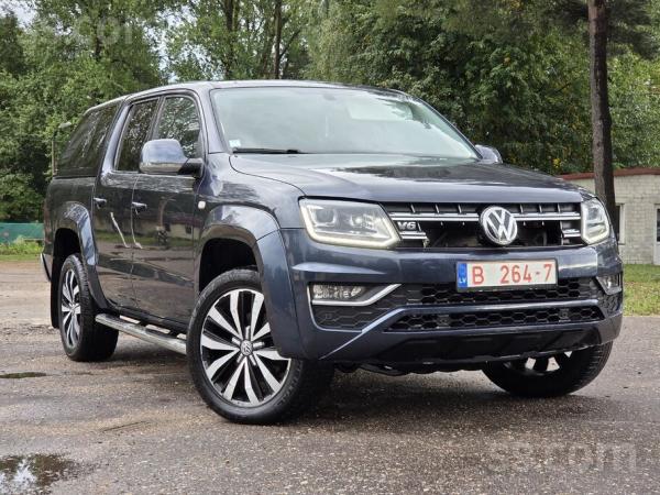 Volkswagen Amarok 2018 Rīga vietnē Zils Volkswagen Amarok 2018 Rīga, ar dzinēja tilpumu 3.00 L un nobraukumu 0 tūkst. km par 18850 €, foto 1 vietnē AUTOMOTO.COM.LV