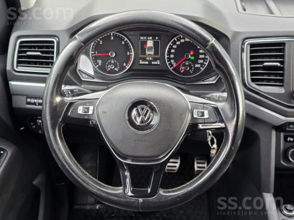 Volkswagen Amarok 2018 Rīga vietnē Zils Volkswagen Amarok 2018 Rīga, ar dzinēja tilpumu 3.00 L un nobraukumu 0 tūkst. km par 18850 €, foto 7 vietnē AUTOMOTO.COM.LV