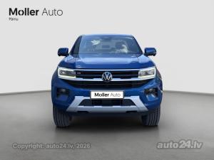 Blue Volkswagen Amarok 2024 in Parnu, with an engine capacity of 3.00 L and mileage of 99 thousand km for 47900 €, photo 4 on AUTOMOTO.COM.LV