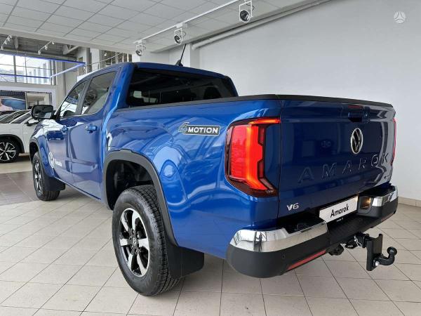 Blue Volkswagen Amarok 2026 in Siauliai, with an engine capacity of 2.97 L and mileage of 300 thousand km for 51900 €, photo 8 on AUTOMOTO.COM.LV