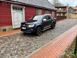 Zils Volkswagen Amarok 2015 Cēsis, ar dzinēja tilpumu 2.00 L un nobraukumu 406 tūkst. km par 9550 €, foto 7 vietnē AUTOMOTO.COM.LV