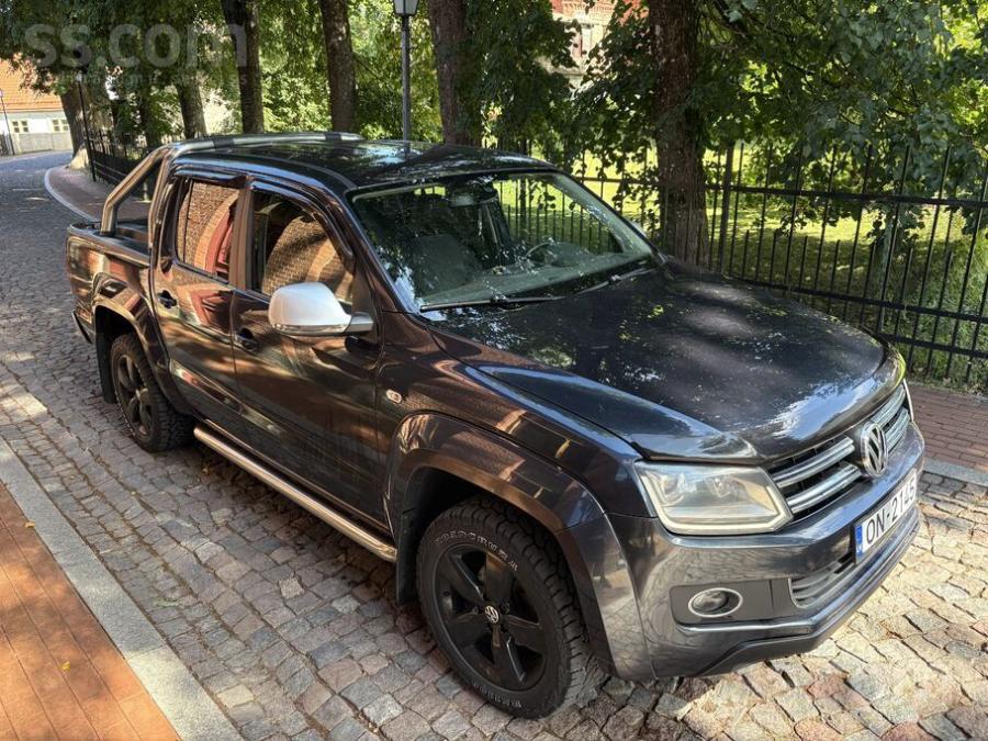 Zils Volkswagen Amarok 2015 Cēsis, ar dzinēja tilpumu 2.00 L un nobraukumu 0 tūkst. km par 12250 €, foto 5 vietnē AUTOMOTO.COM.LV