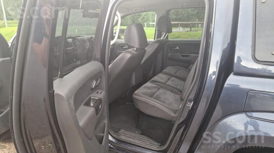 Zils Volkswagen Amarok 2015 Ogre, ar dzinēja tilpumu 2.00 L un nobraukumu 323 tūkst. km par 13000 €, foto 9 vietnē AUTOMOTO.COM.LV
