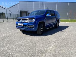 Zils Volkswagen Amarok 2017 Rīga, ar dzinēja tilpumu 3.00 L un nobraukumu 180 tūkst. km par 25900 €, foto  vietnē AUTOMOTO.COM.LV