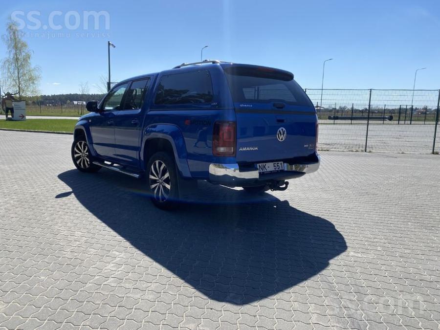 Zils Volkswagen Amarok 2017 Rīga, ar dzinēja tilpumu 3.00 L un nobraukumu 180 tūkst. km par 25900 €, foto 3 vietnē AUTOMOTO.COM.LV