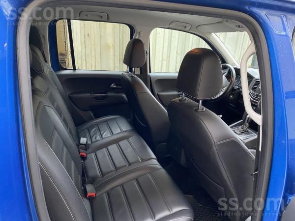Zils Volkswagen Amarok 2017 Rīga, ar dzinēja tilpumu 3.00 L un nobraukumu 180 tūkst. km par 25900 €, foto 8 vietnē AUTOMOTO.COM.LV